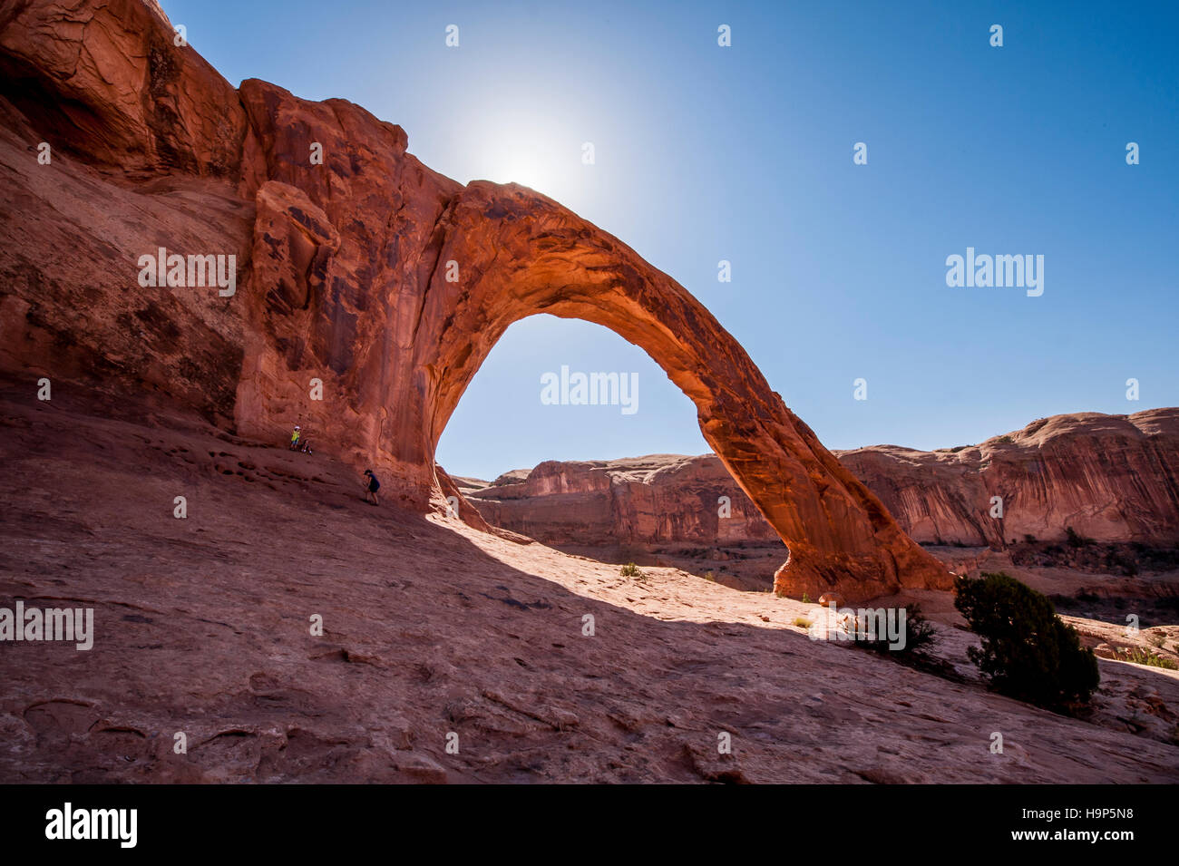 Corona arch hiking trail hi-res stock photography and images - Alamy