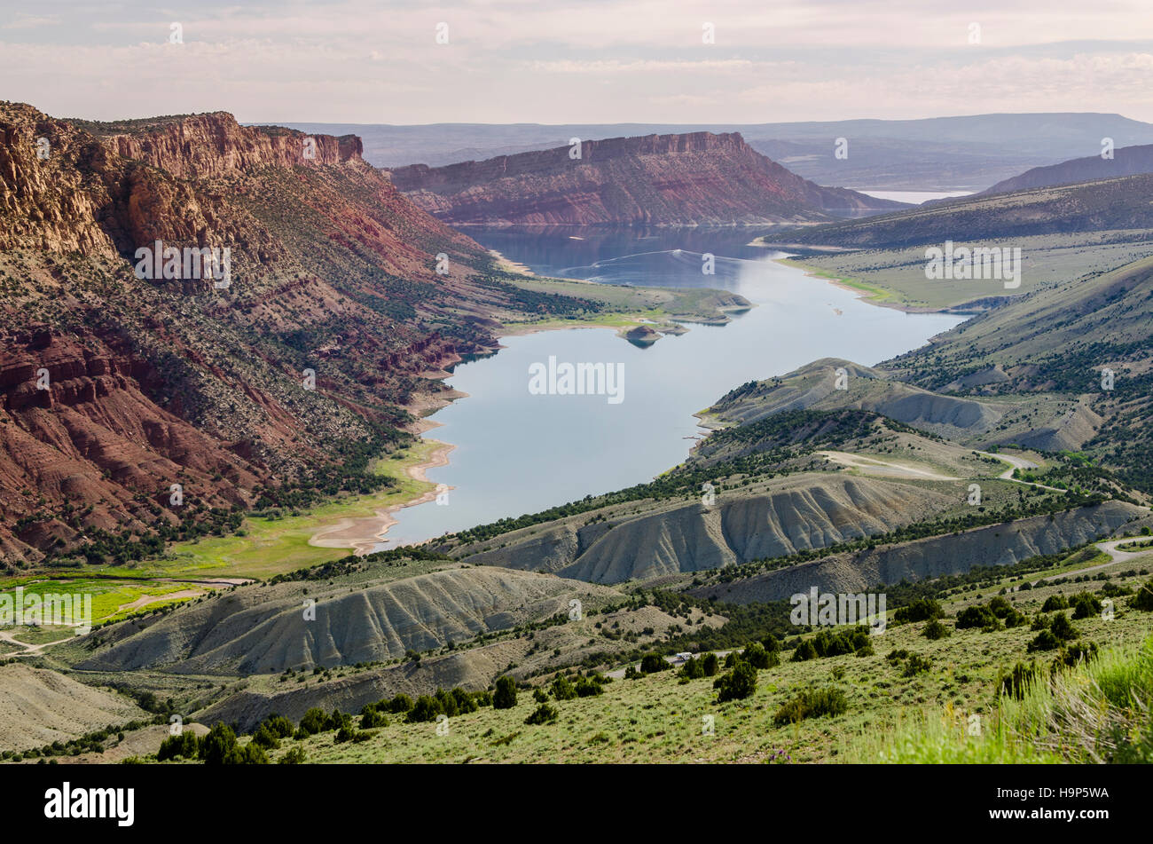 Flaming gorge reservoir national recreation area hi-res stock ...