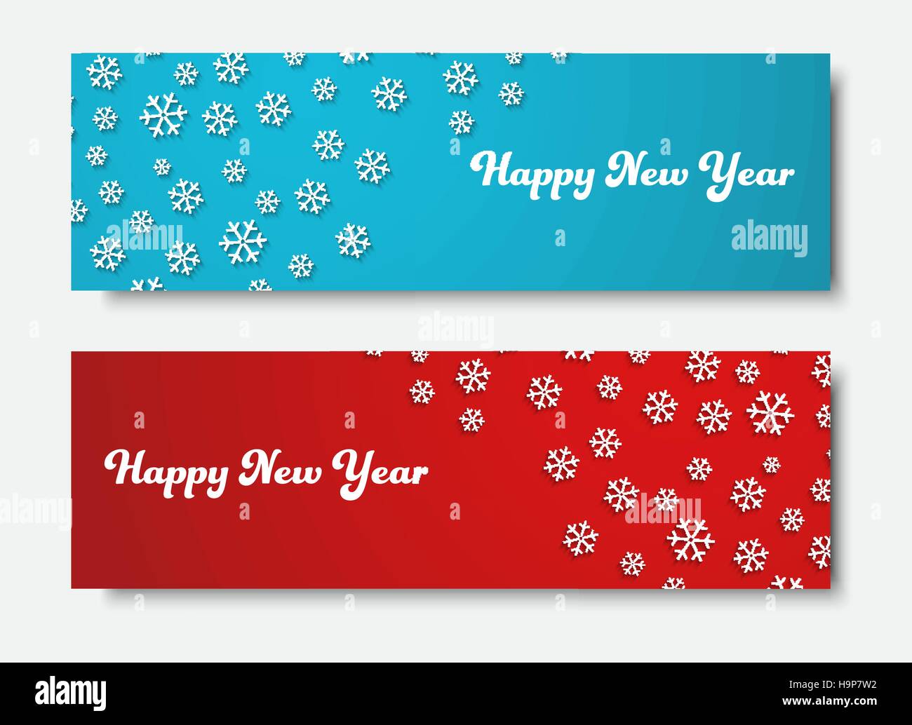 Design blue background for the Christmas sales. Banner template with ...