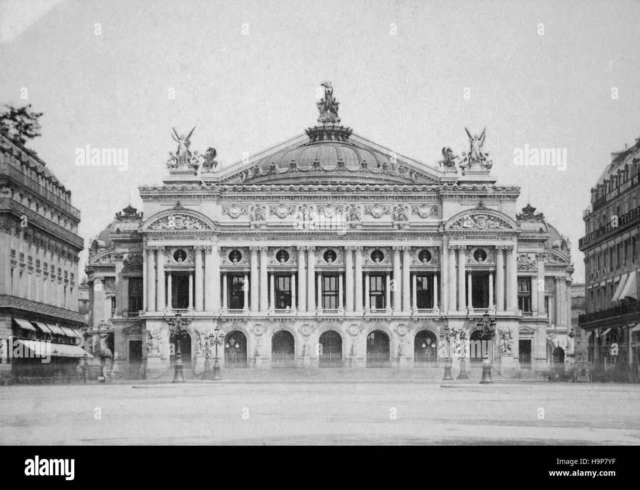 Photography 20th century , view of the opera of Paris Stock Photo - Alamy