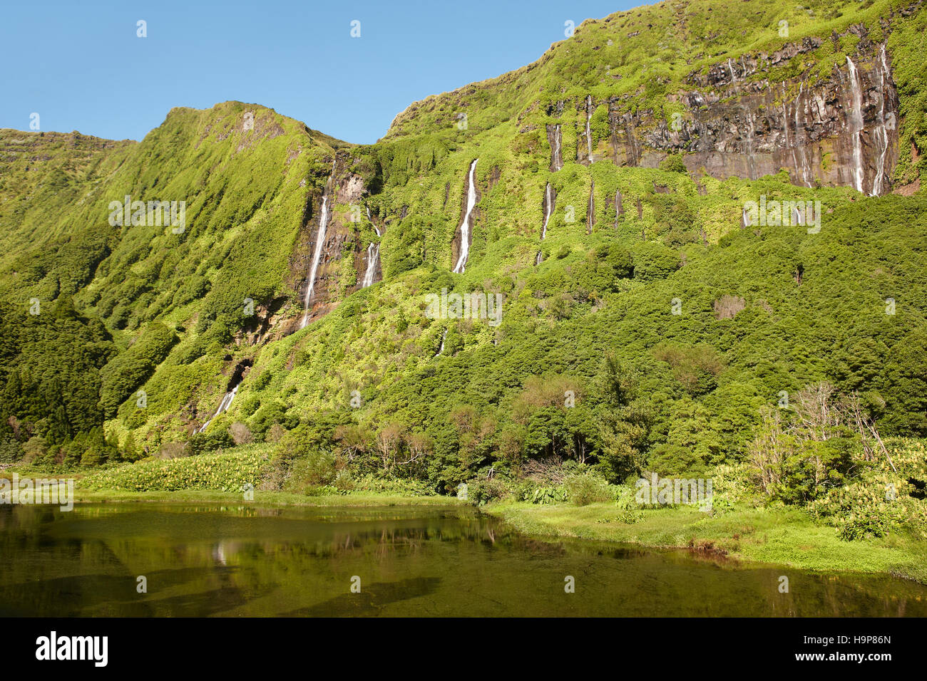 Azores waterfalls hi-res stock photography and images - Alamy