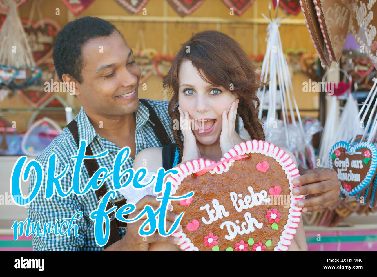Oktoberfest gingerbread hi-res stock photography and images - Alamy