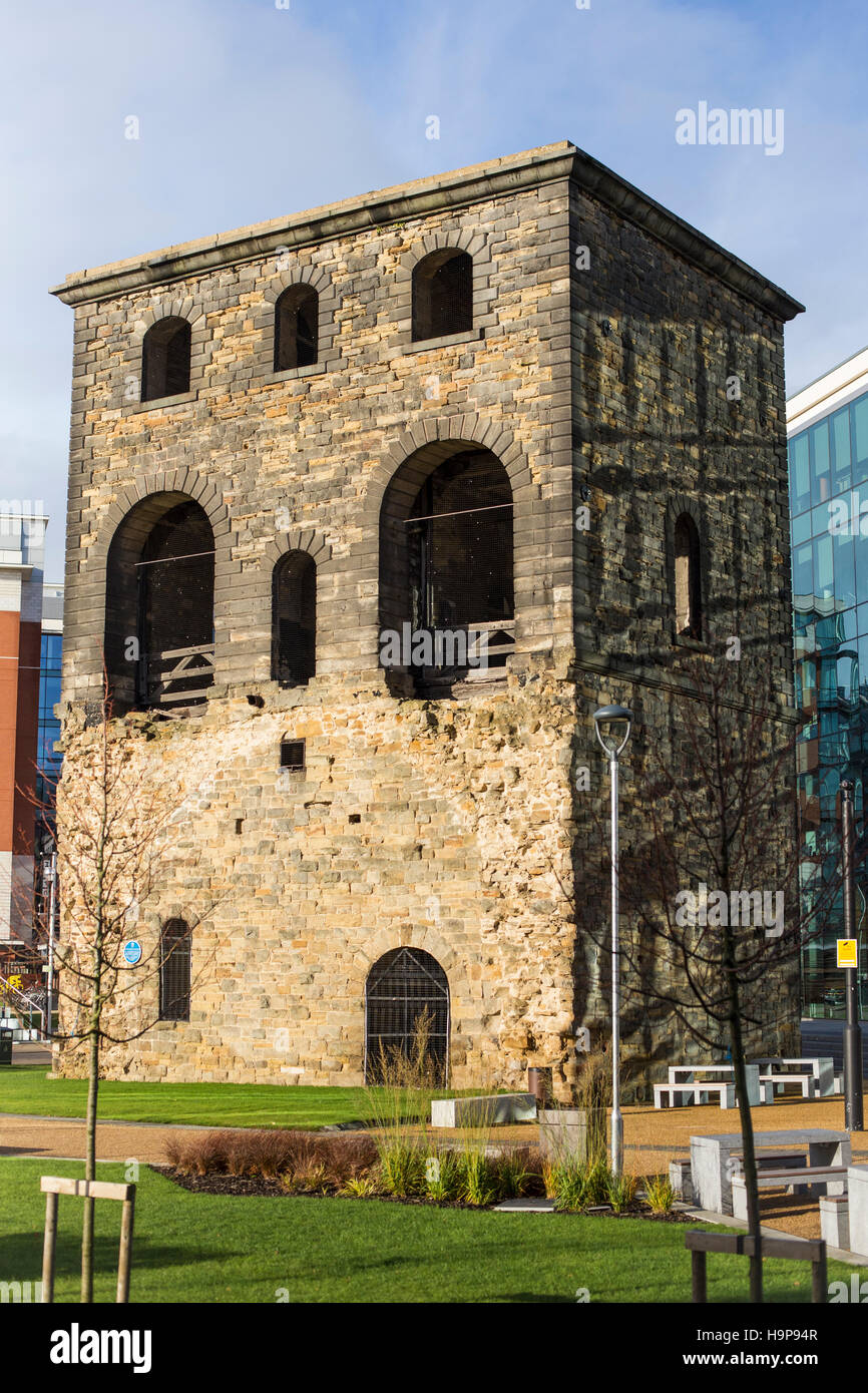 Wellington Place, Urban Quarter in Leeds, West Yorkshire Stock Photo ...