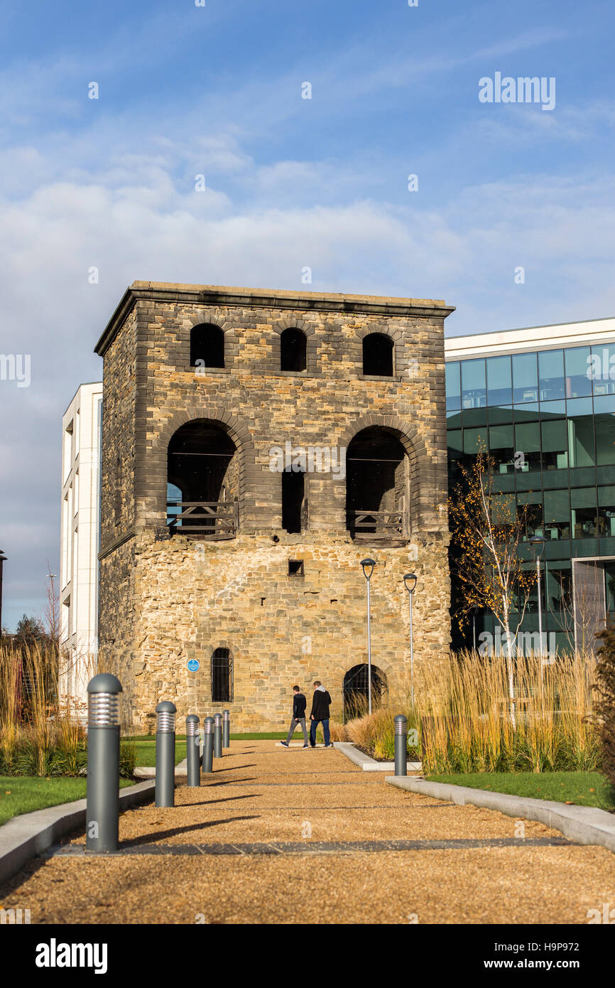 Wellington Place, Urban Quarter in Leeds, West Yorkshire Stock Photo ...
