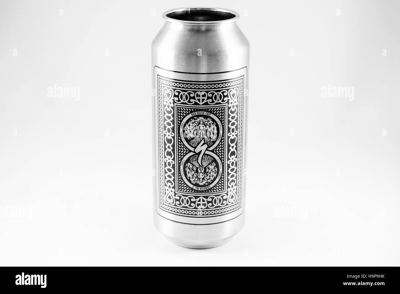 Metal card holder Black and White Stock Photos & Images - Alamy