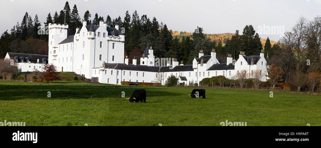 Blair castle scotland view hi-res stock photography and images - Alamy