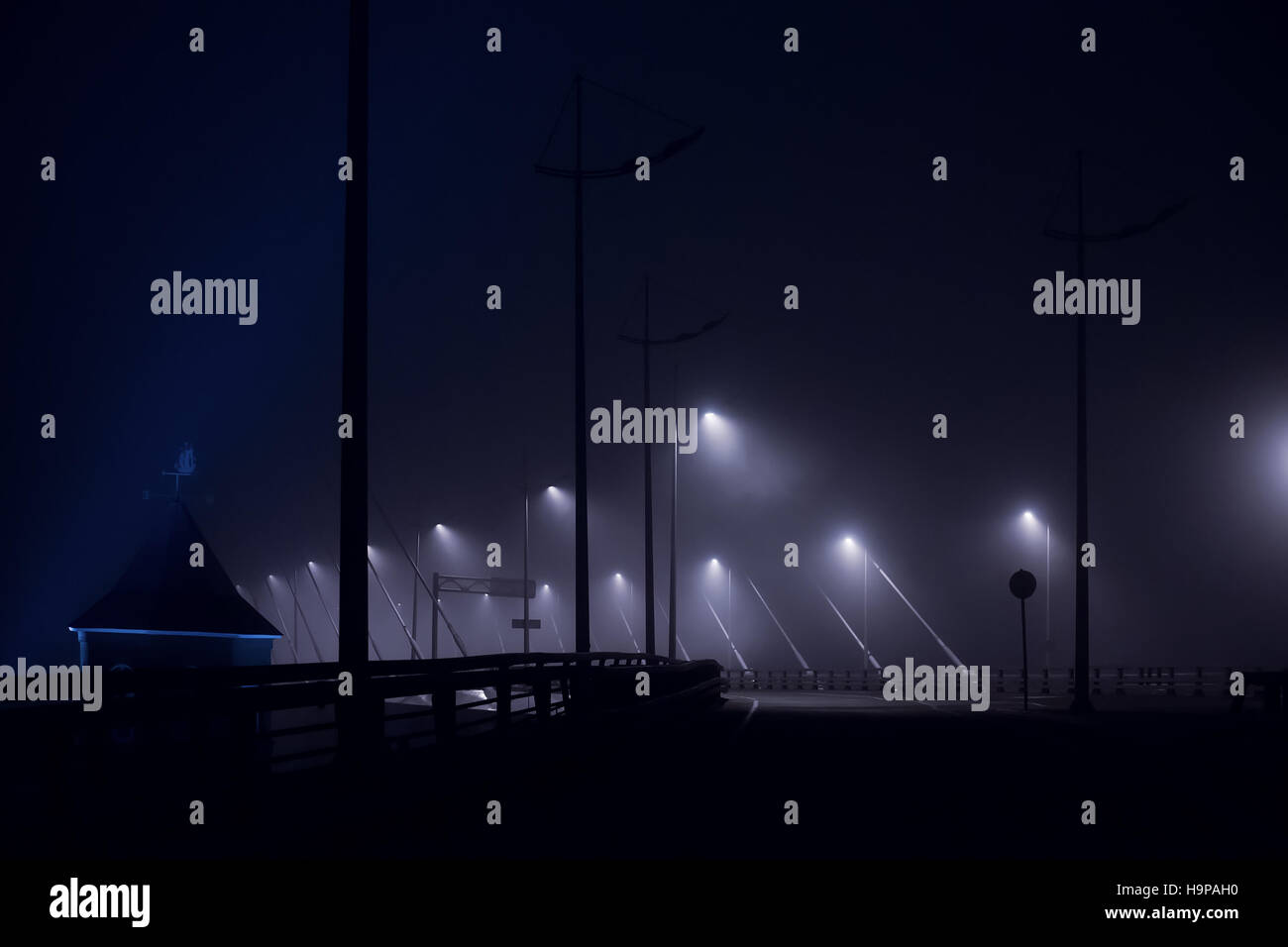 Scary city street perspective hi-res stock photography and images - Alamy