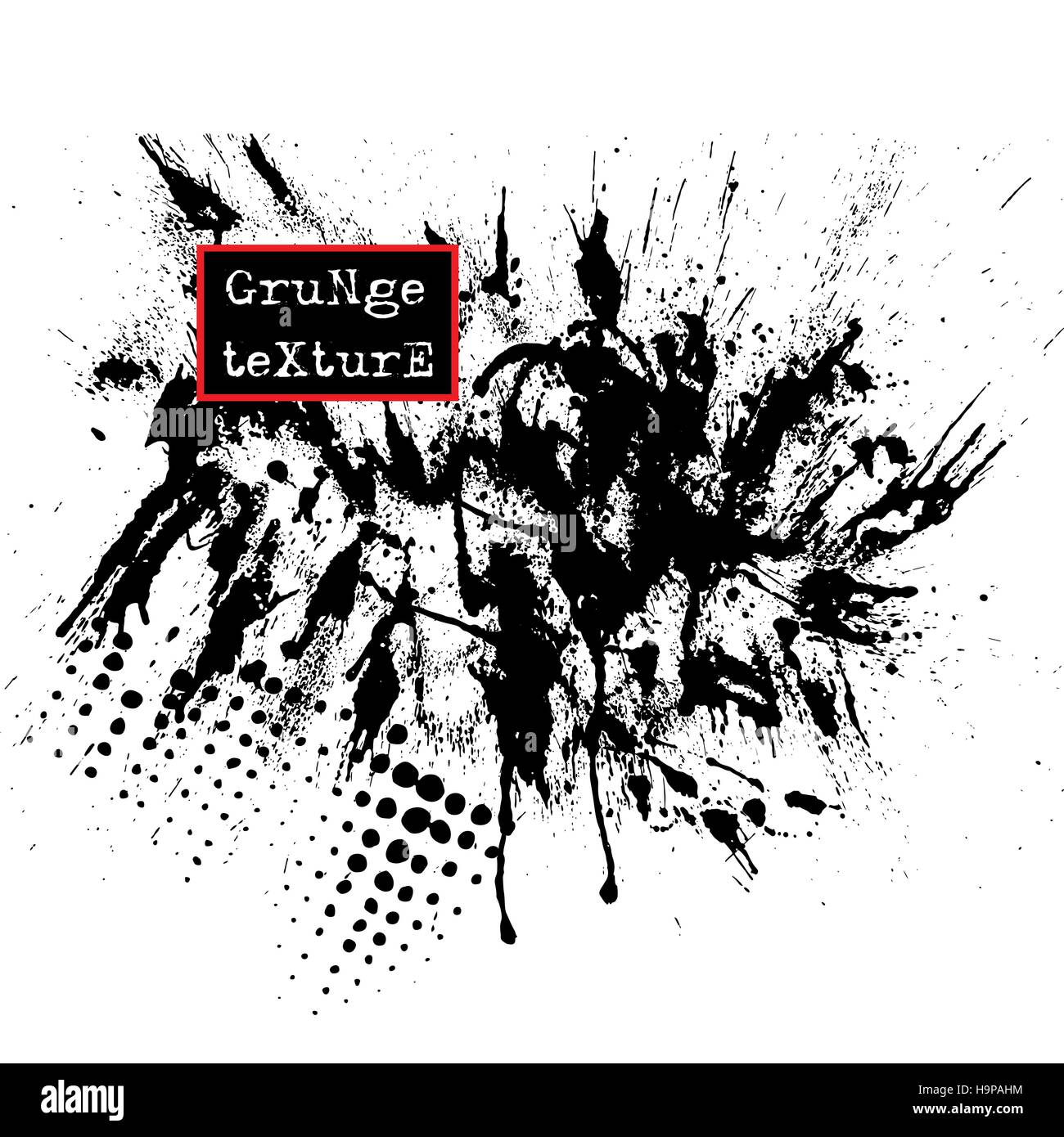 Grunge texture. Abstract template background. Vector drops illustration ...