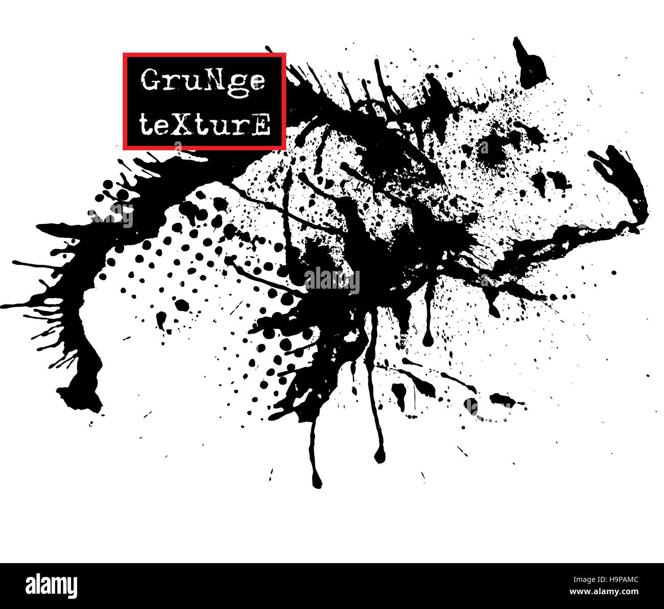 Grunge texture. Abstract template background. Vector drops illustration ...