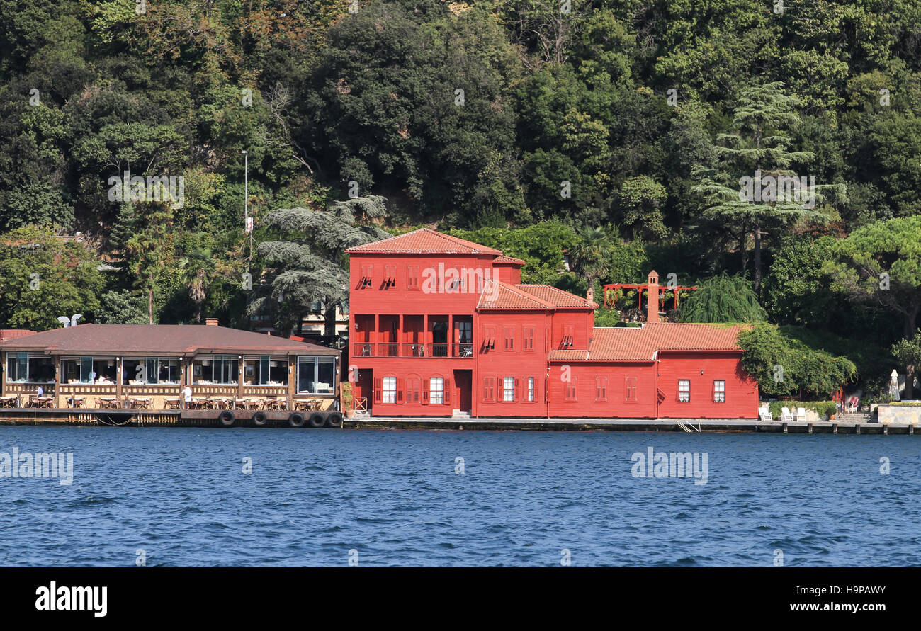 Building in Bosphorus Strait, Istanbul City, Turkey Stock Photo - Alamy