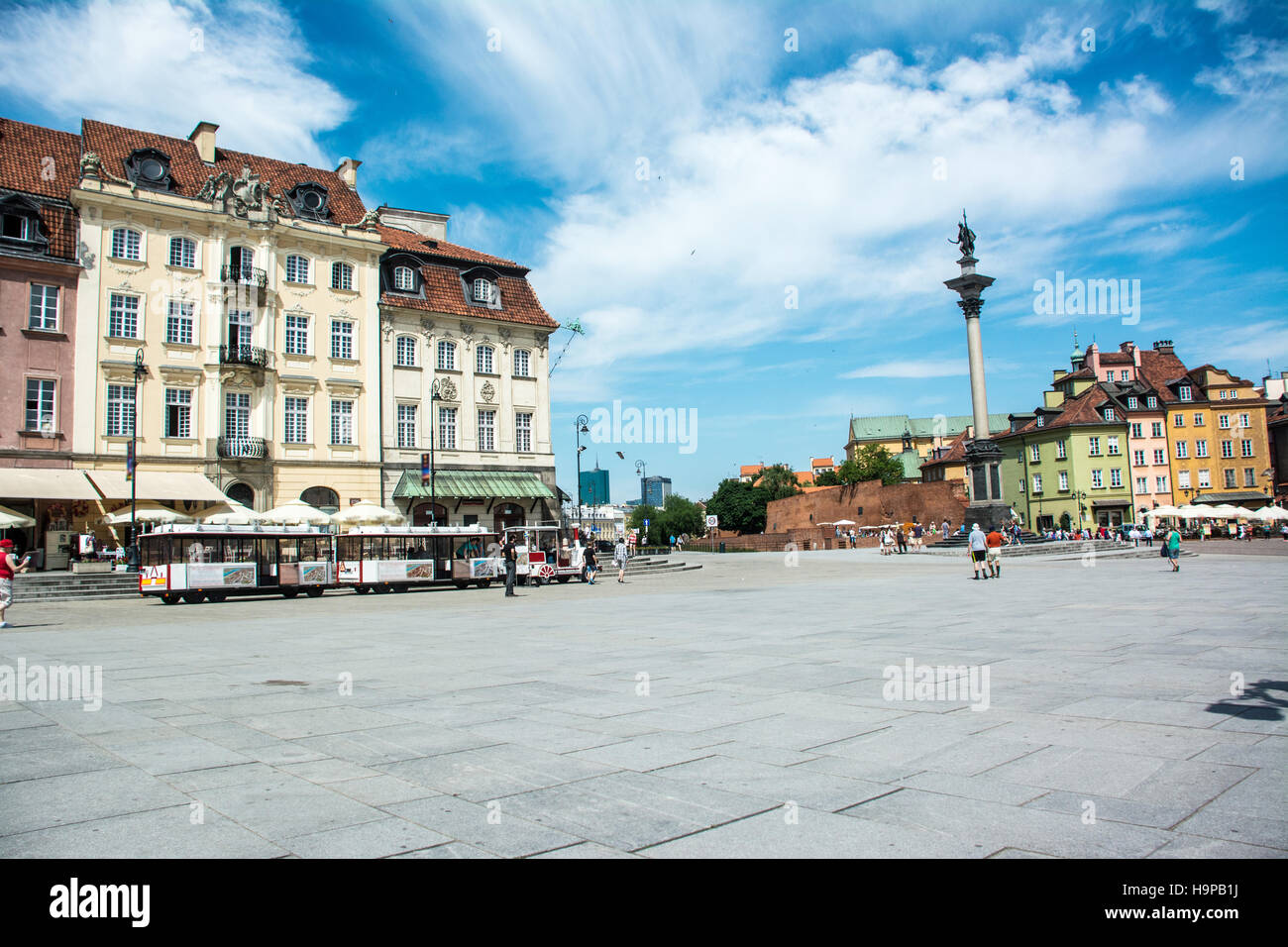 Urban architecture of Warsaw, Poland Stock Photo - Alamy