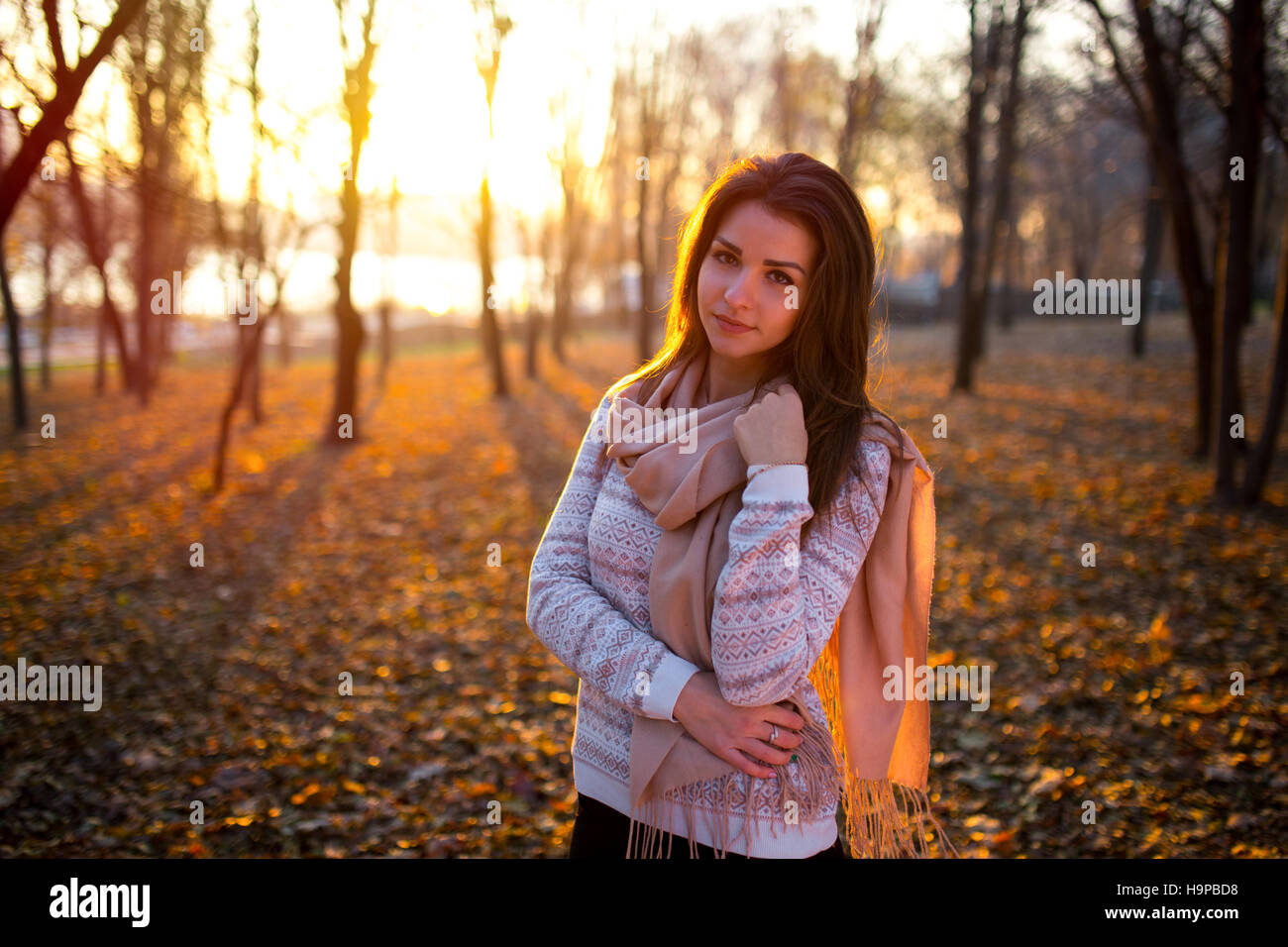 Spring sunset hi-res stock photography and images - Alamy