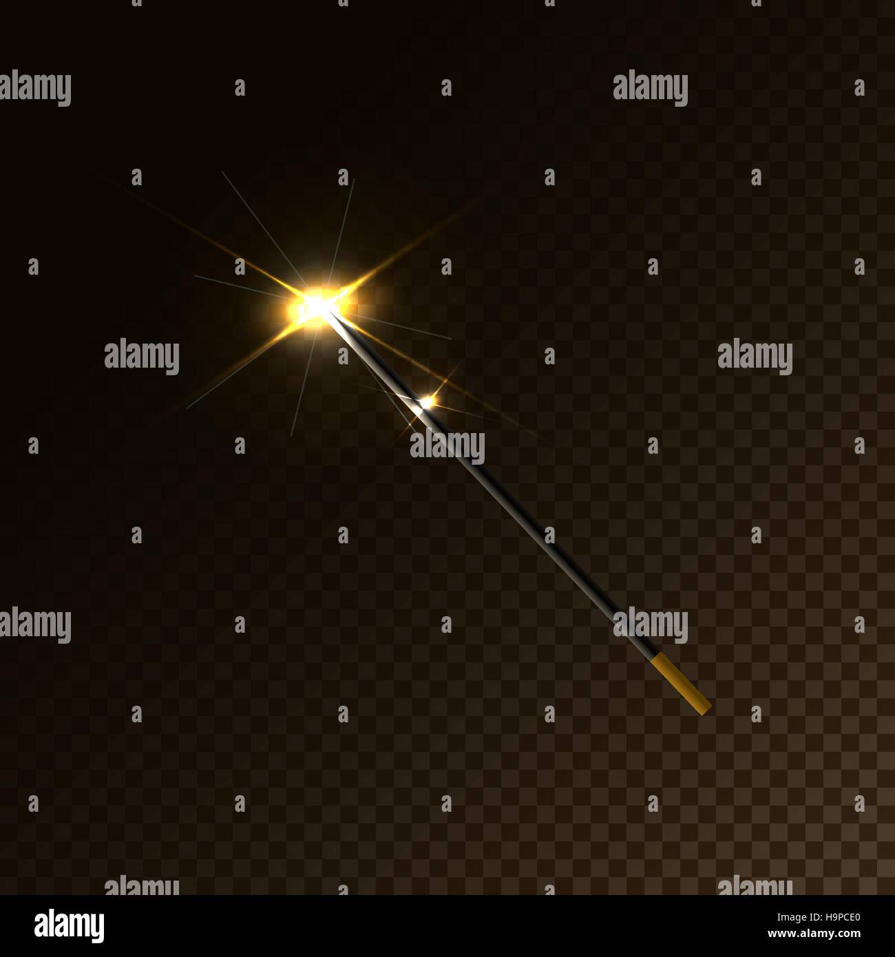 Sorcerer vector illustration Stock Vector Images - Alamy