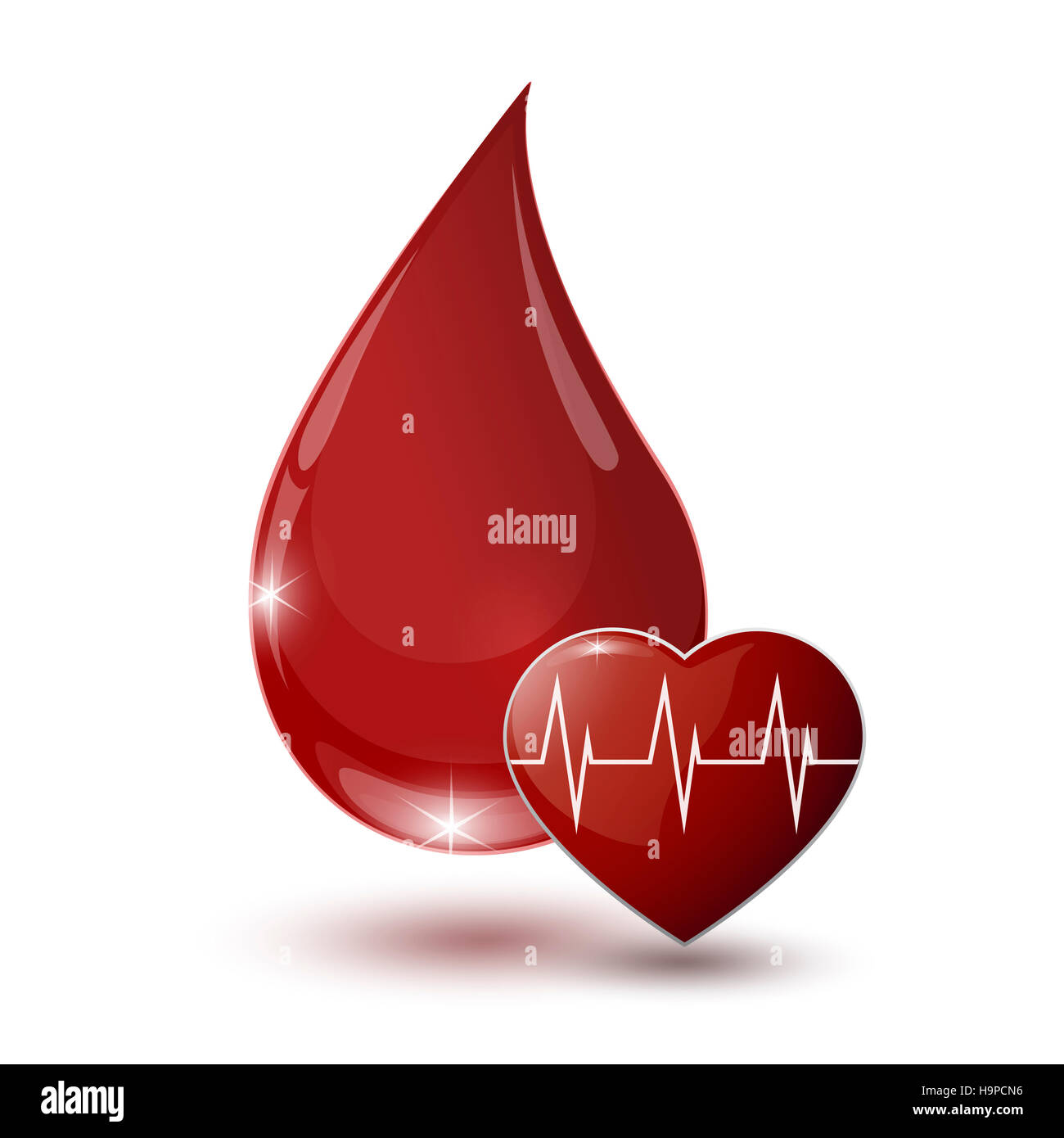 Blood and heart hi-res stock photography and images - Alamy