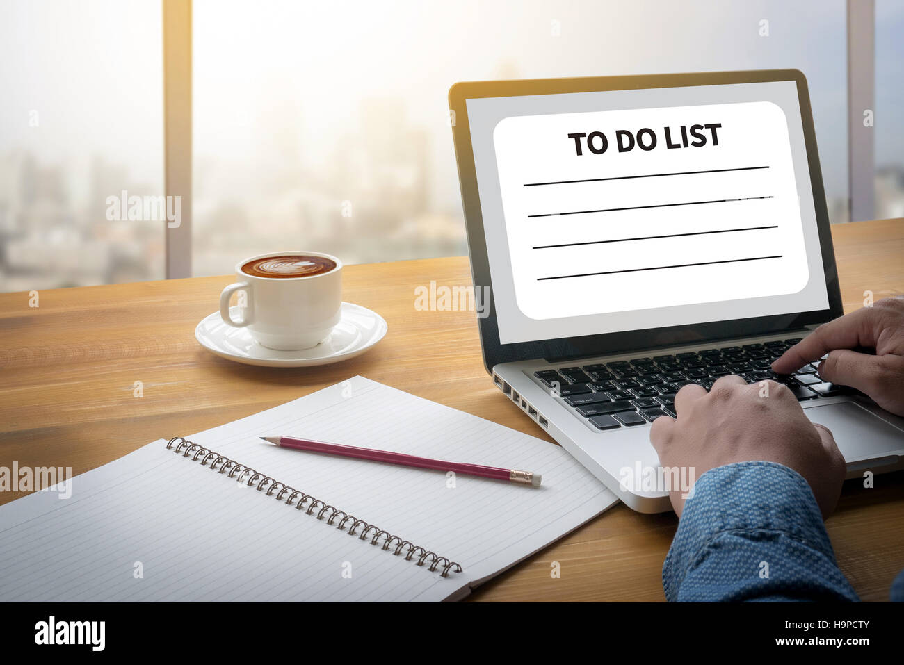 TO DO LIST Organization Management Stock Photo - Alamy
