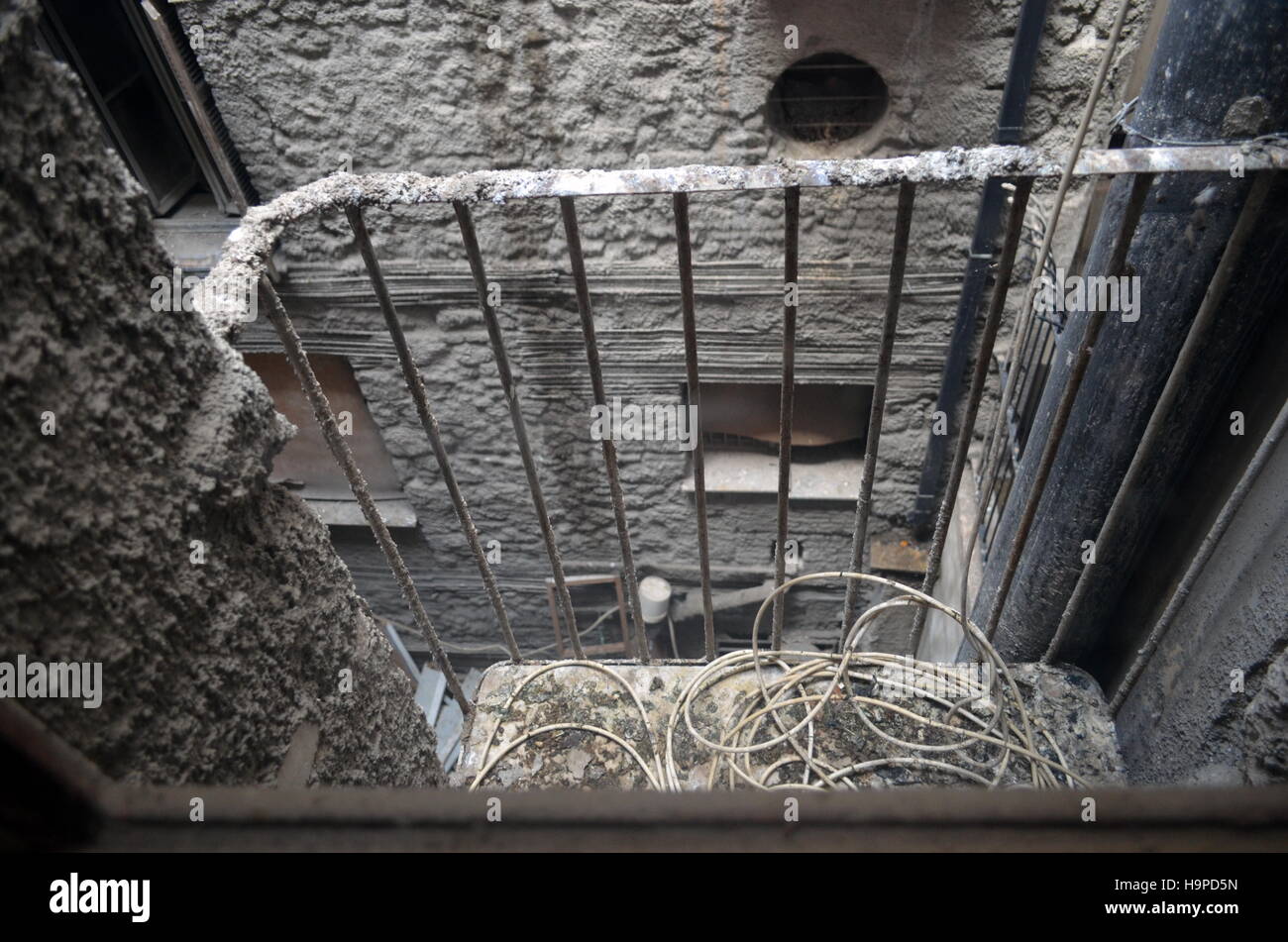 Architectural details of building structures in the city Stock Photo ...