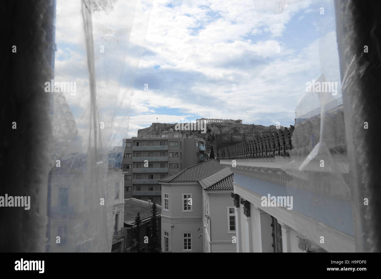 Architectural details of building structures in the city Stock Photo ...