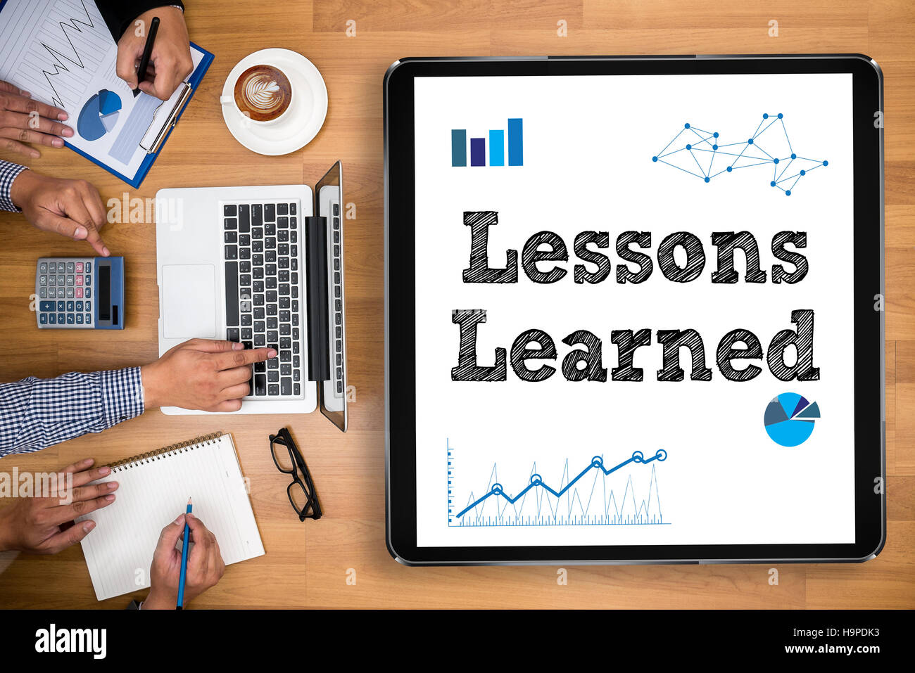 Reviewing lessons hi-res stock photography and images - Alamy