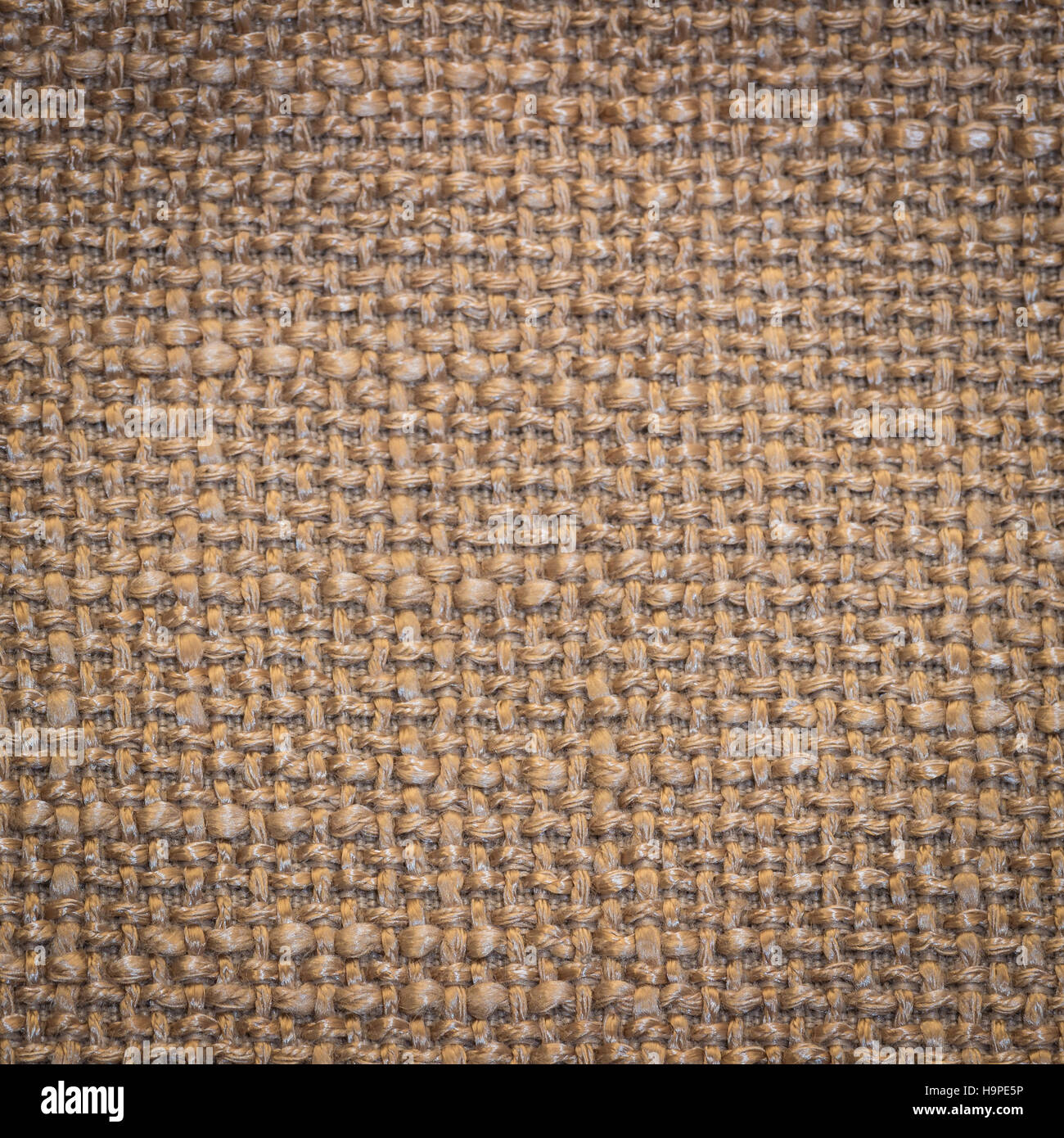 Rustic canvas fabric texture in beige color. Square shape Stock Photo ...