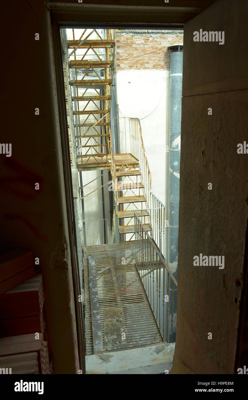 Architectural details of building structures in the city Stock Photo ...