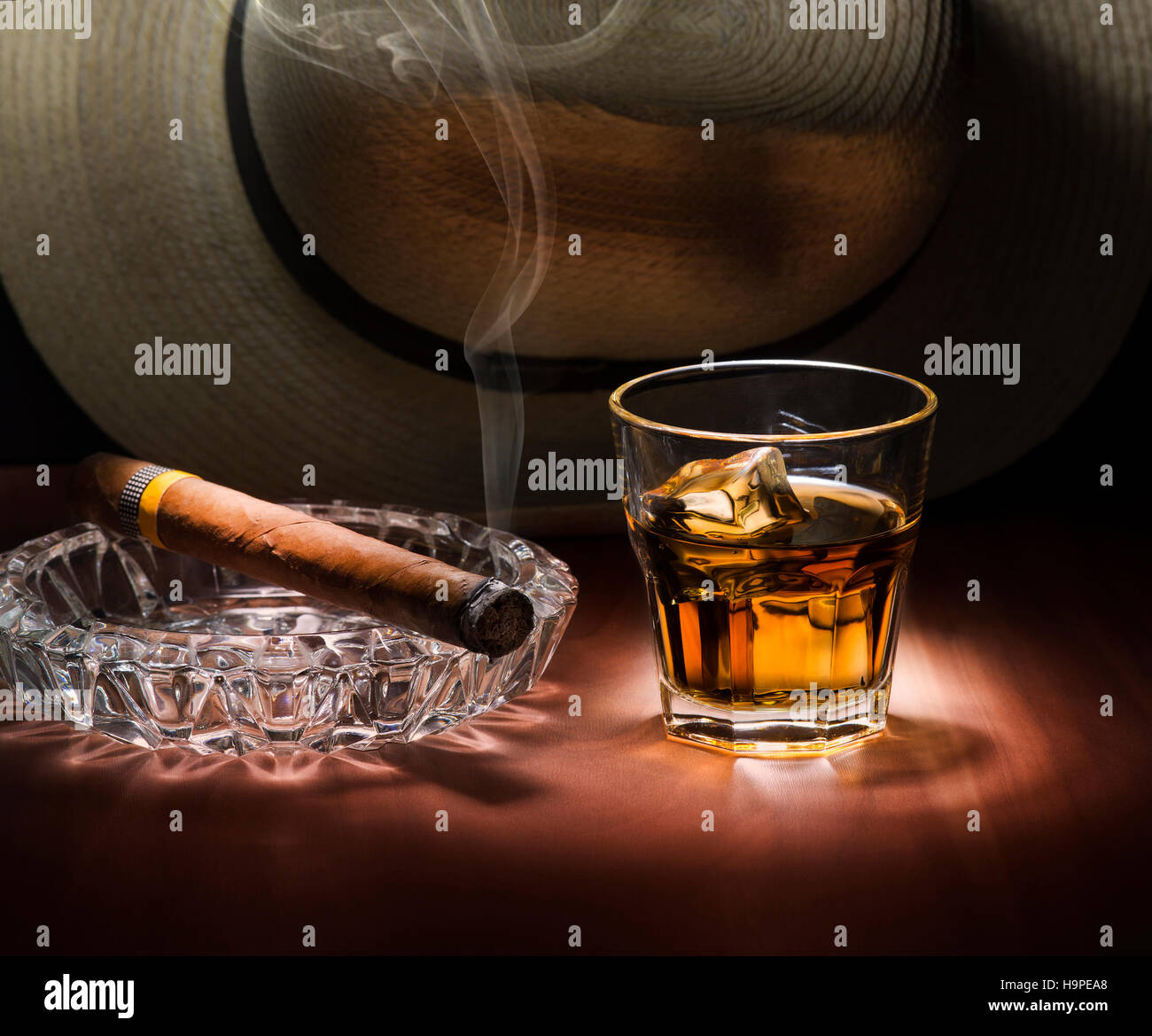 Cigar drink hi-res stock photography and images - Alamy