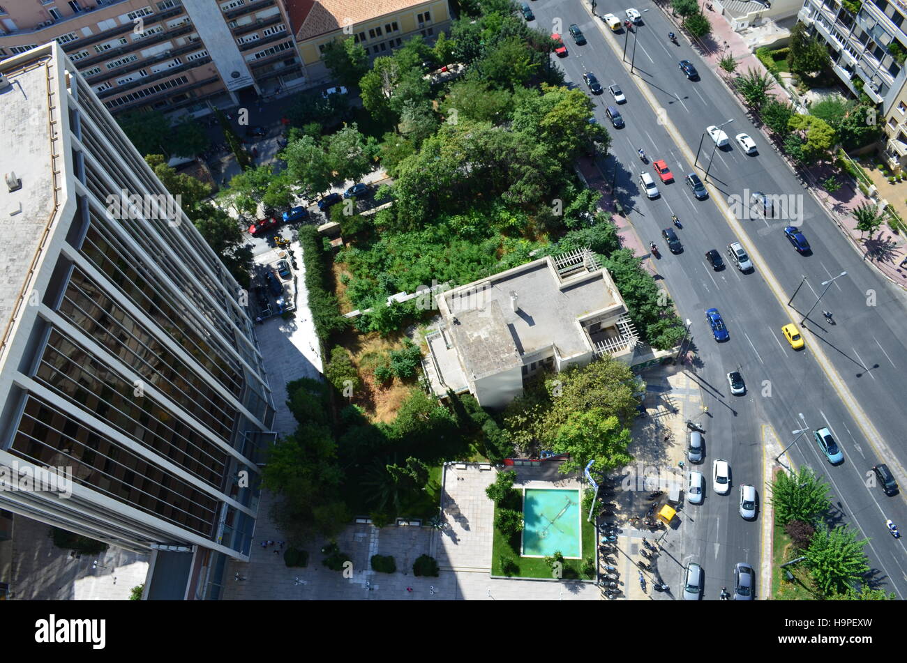 Panoramic view of the city from above Stock Photo - Alamy