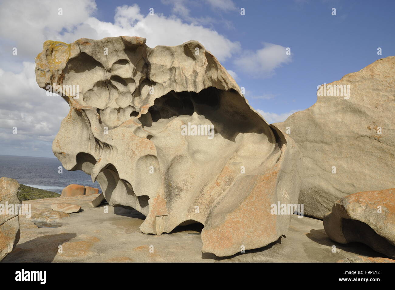 Strange rock formations at Kangaroo island south Australia Stock Photo ...