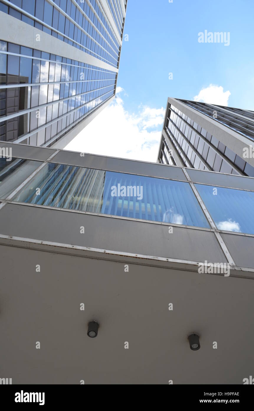 Architectural details of building structures in the city Stock Photo ...