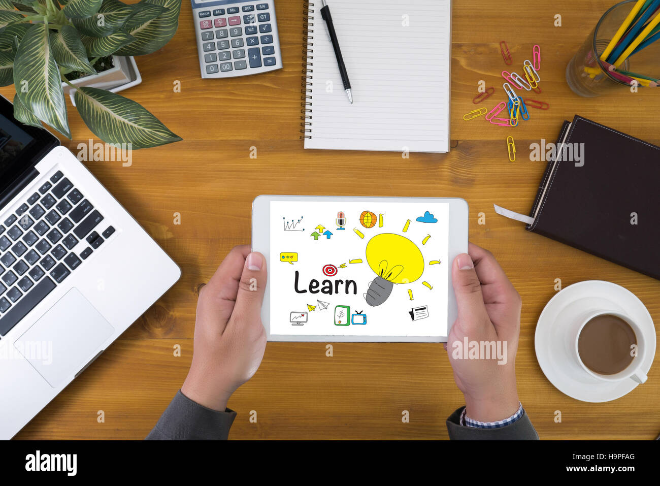 Learn Learning Education Studying Concept Stock Photo - Alamy