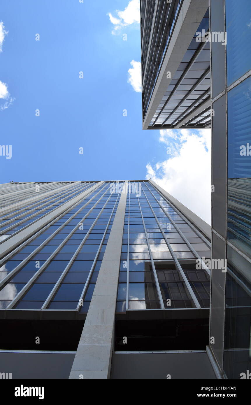 Architectural details of building structures in the city Stock Photo ...