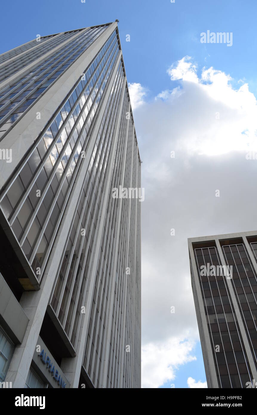Architectural details of building structures in the city Stock Photo ...