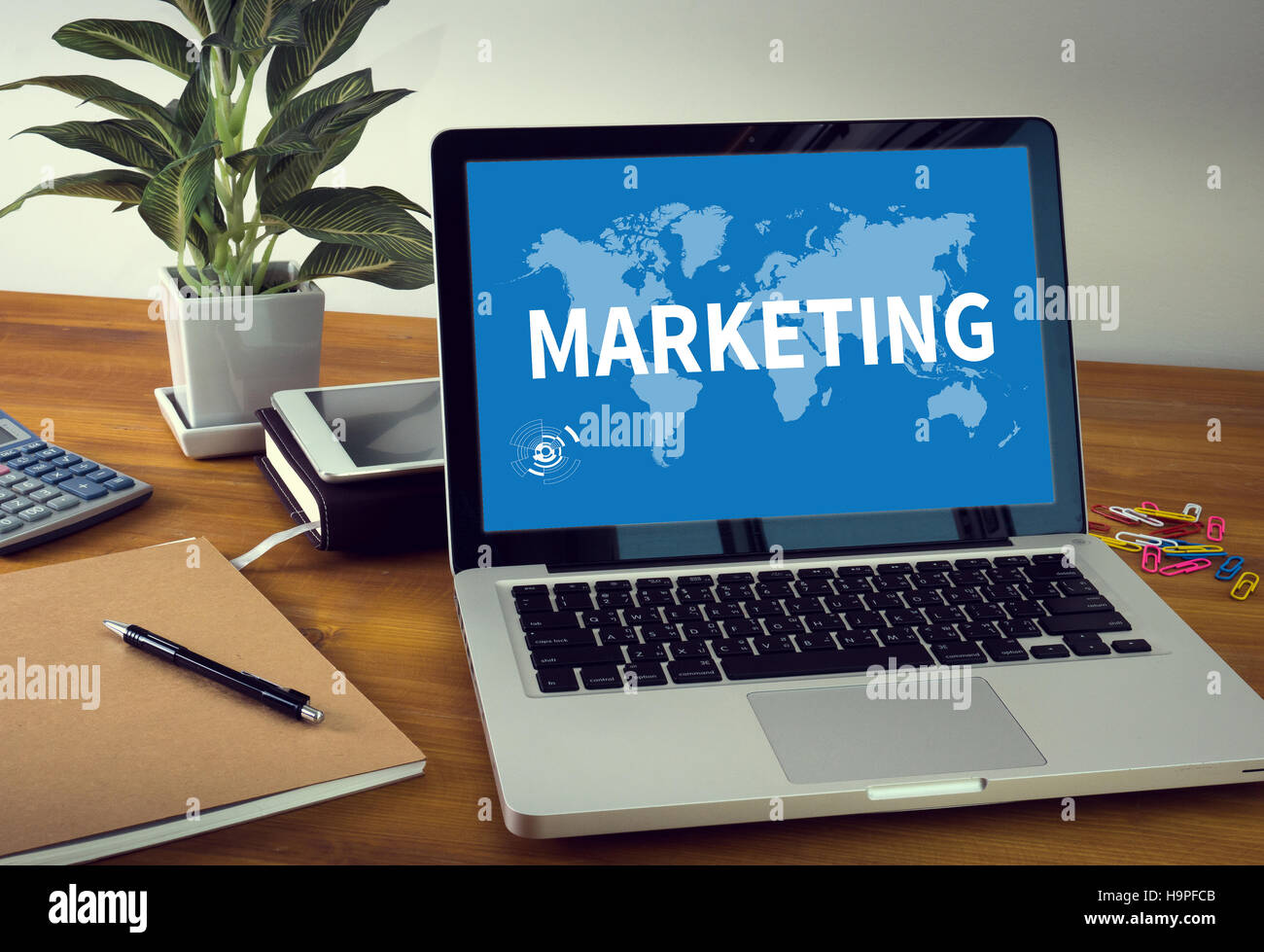 Marketing Commercial Business Concept Stock Photo - Alamy