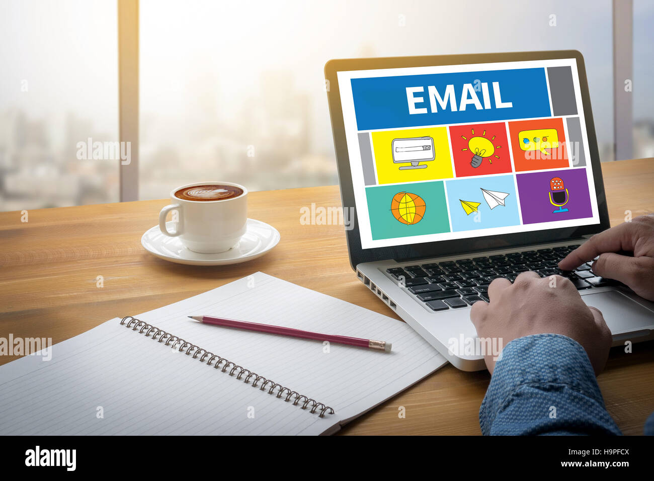 Create email hi-res stock photography and images - Alamy