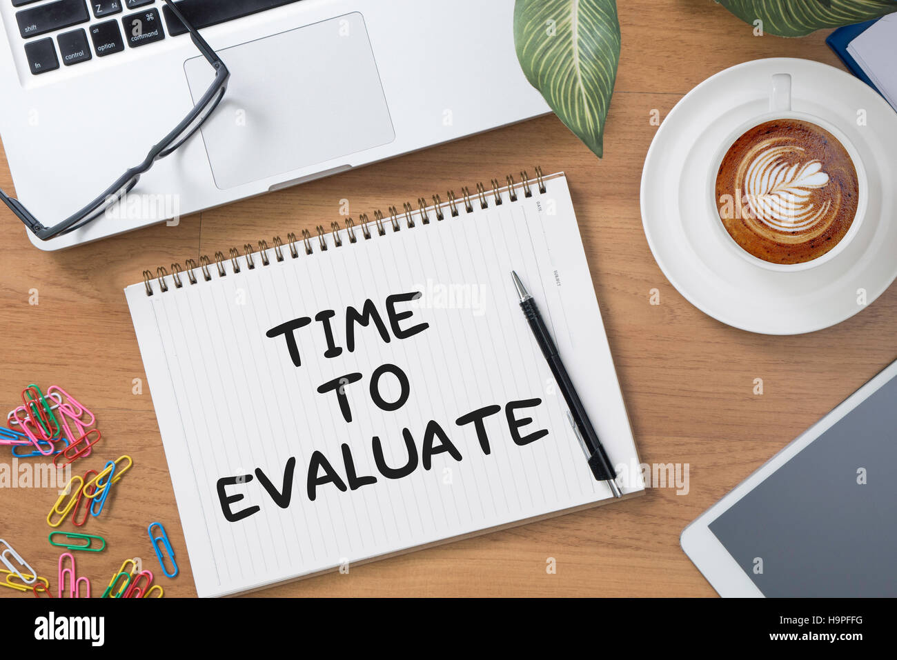 Time To Evaluate Stock Photo - Alamy