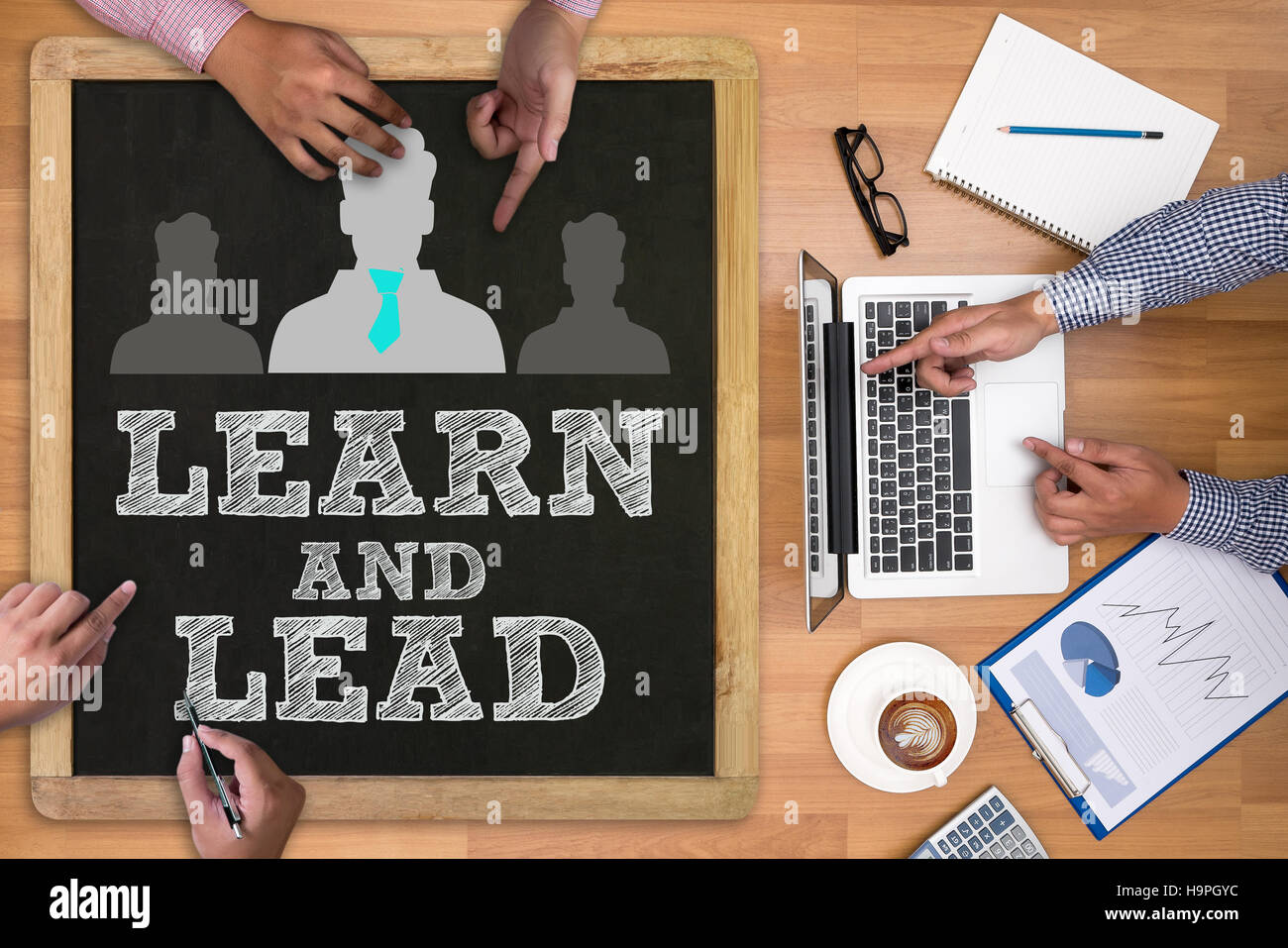 LEARN AND LEAD Stock Photo - Alamy