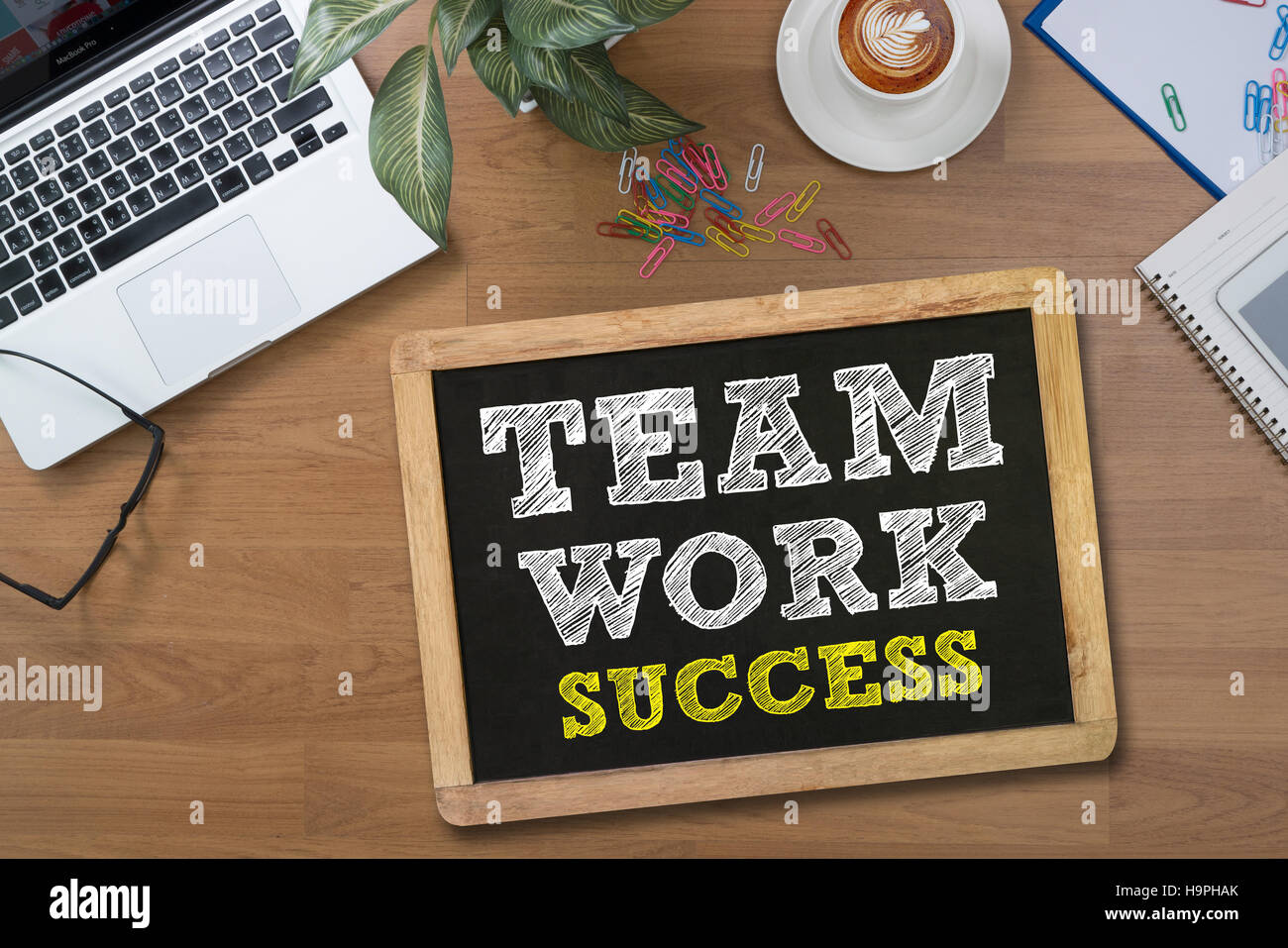 TEAMWORK SUCCESS CONCEPT Stock Photo - Alamy
