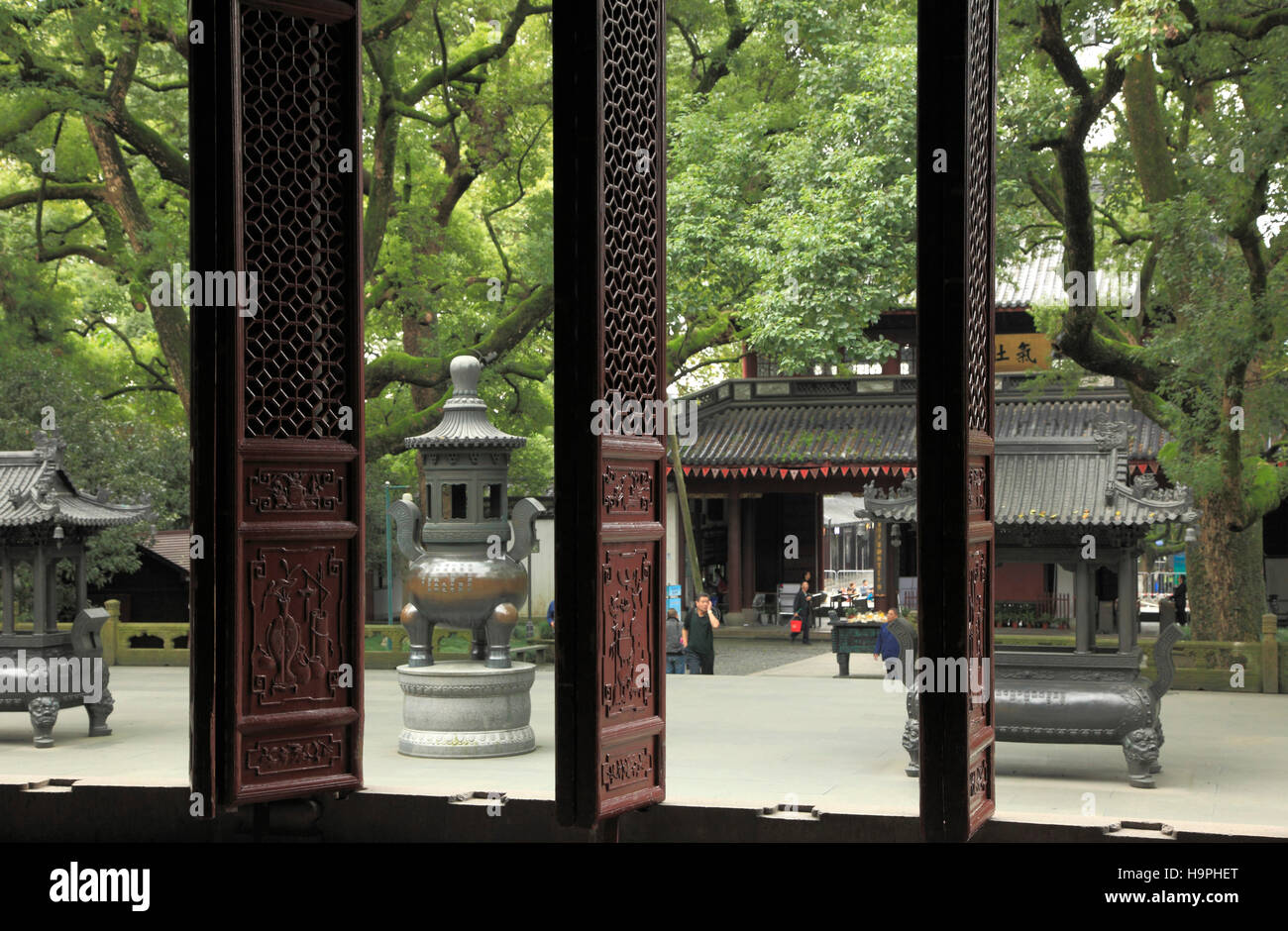 China, Zhejiang, Hangzhou, Yue Fei Temple Stock Photo - Alamy