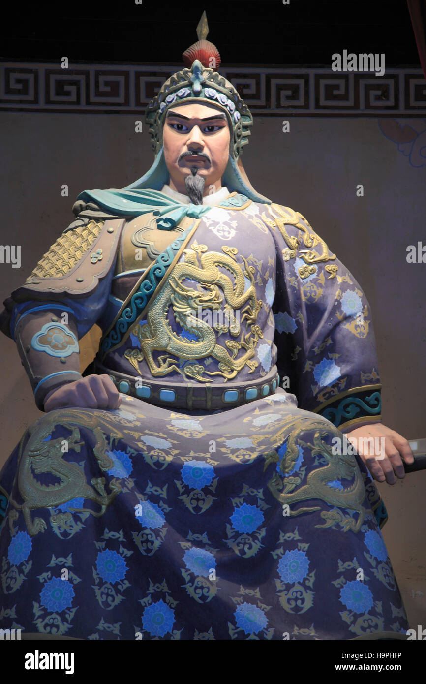 China, Zhejiang, Hangzhou, Yue Fei Temple, statue Stock Photo - Alamy