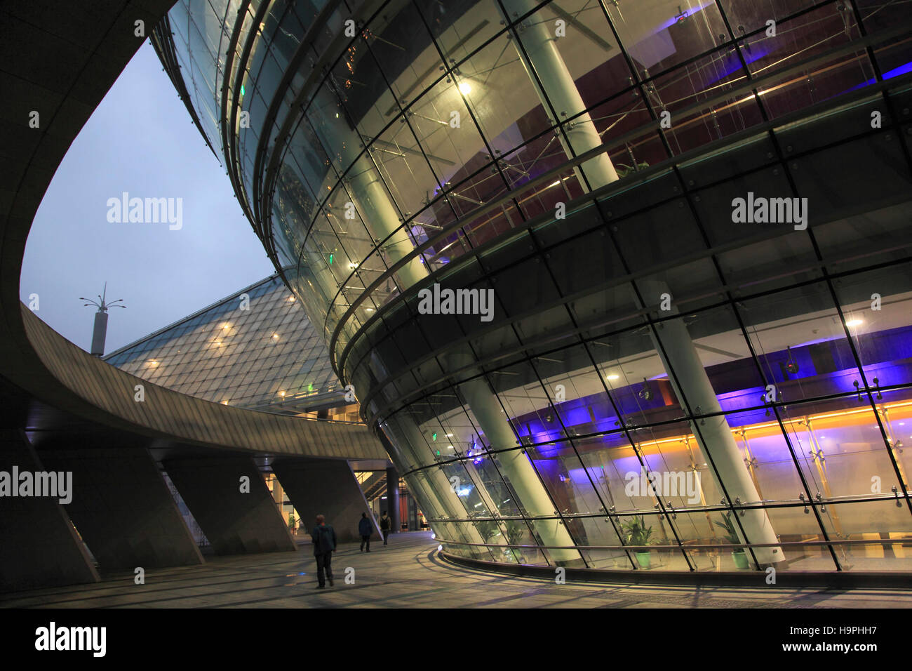 China, Zhejiang, Hangzhou, Grand Theatre Stock Photo - Alamy