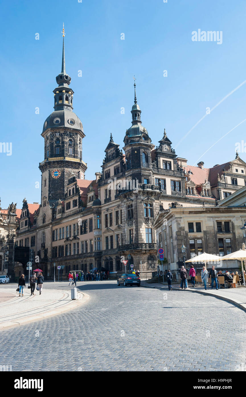 Dresden castle royal palace hi-res stock photography and images - Alamy