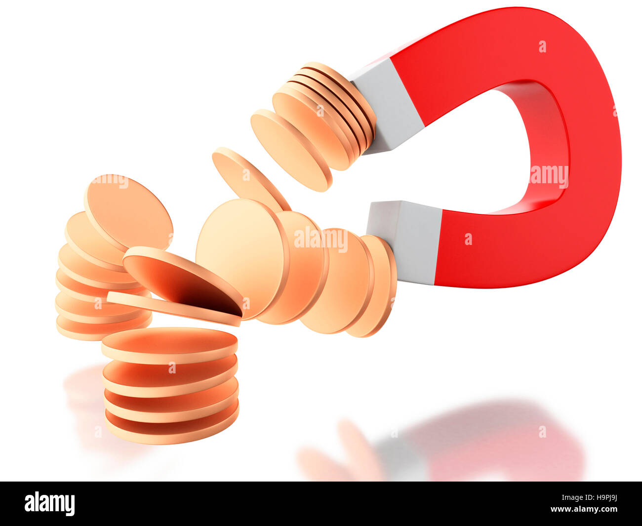 Magnet attracting hi-res stock photography and images - Alamy