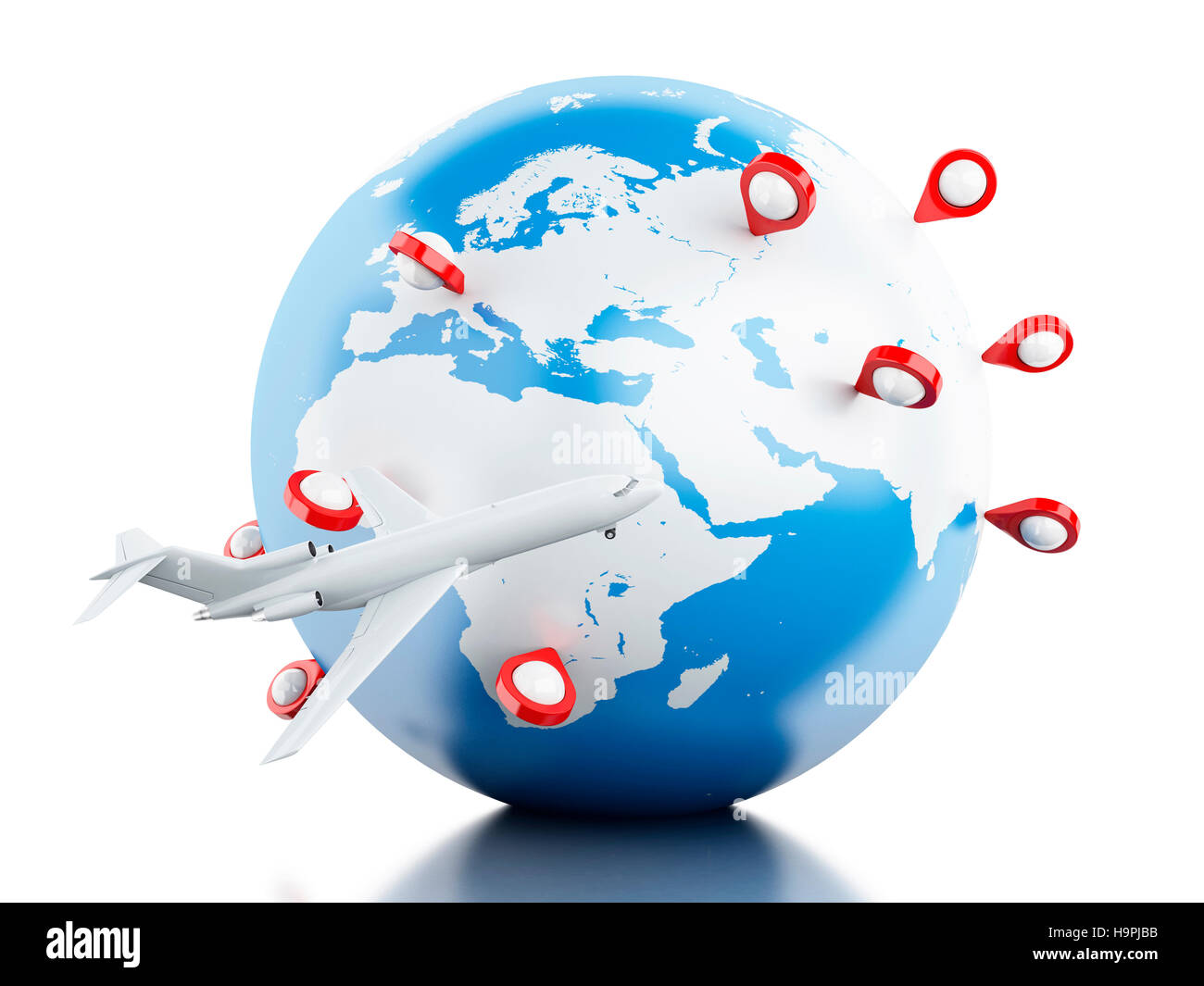 Plane flying around globe hi-res stock photography and images - Alamy Plane flying around globe hi-res stock photography and images - Alamy