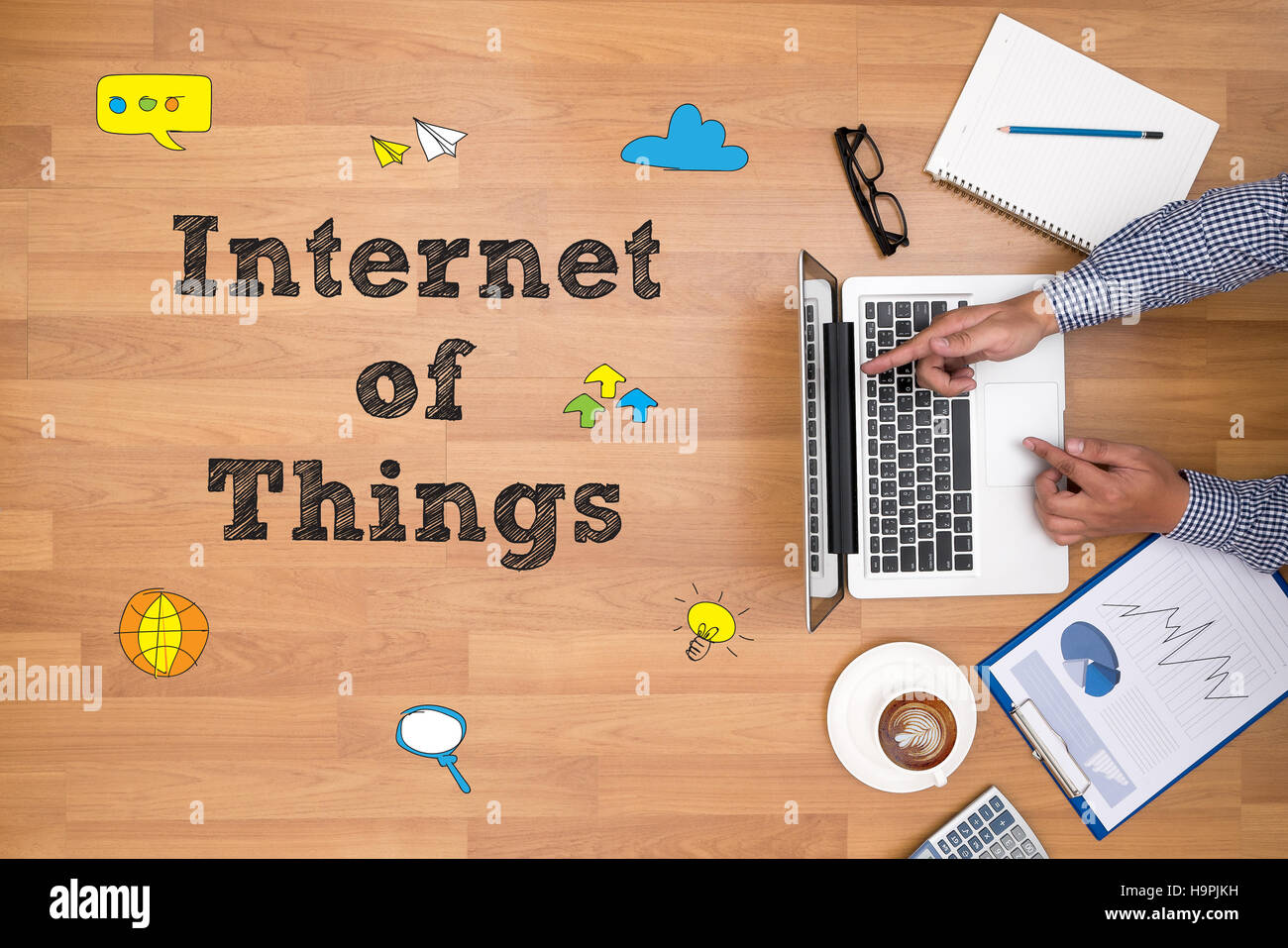 Iot internet things word hi-res stock photography and images - Alamy