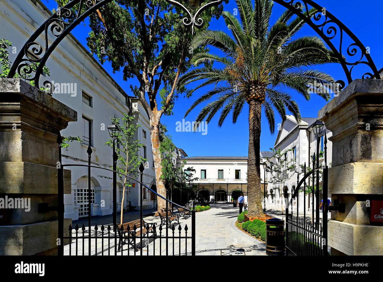 Gibraltar International Bank Gateway Stock Photo - Alamy