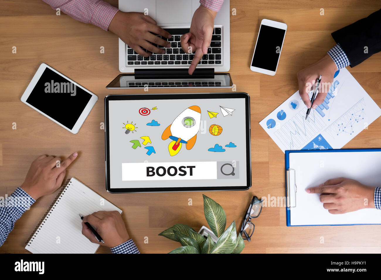 Boost background hi-res stock photography and images - Alamy