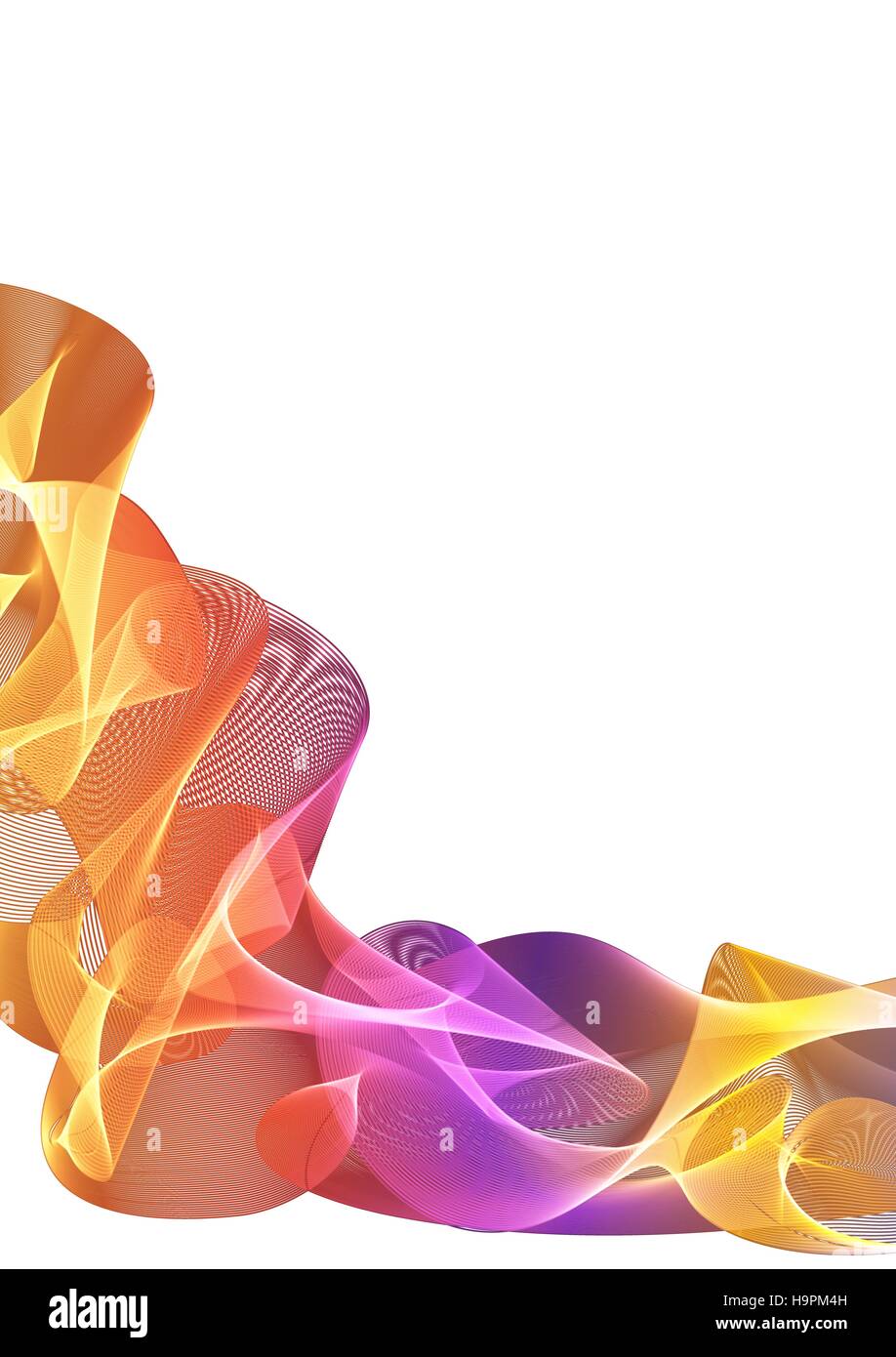 abstract color waves Stock Photo - Alamy