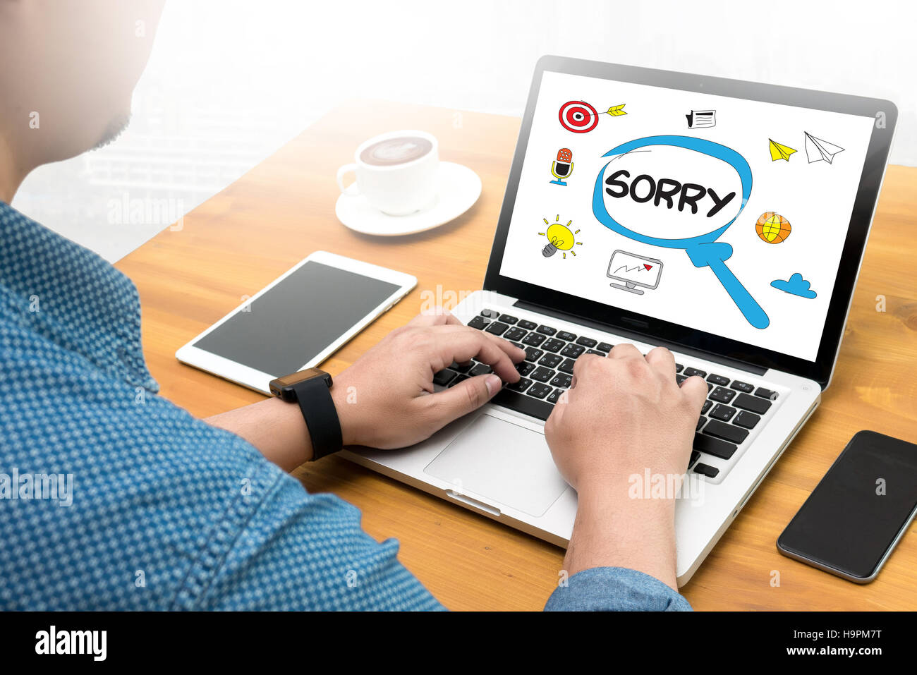 Apology funny hi-res stock photography and images - Alamy