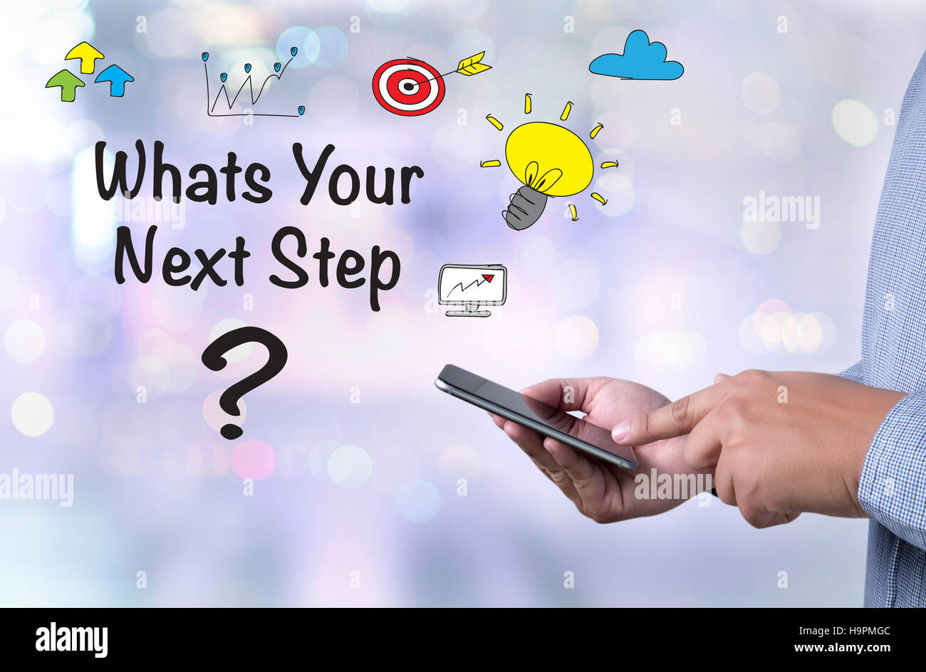 Whats Your Next Step? Concept Stock Photo - Alamy Whats Your Next Step? Concept Stock Photo - Alamy
