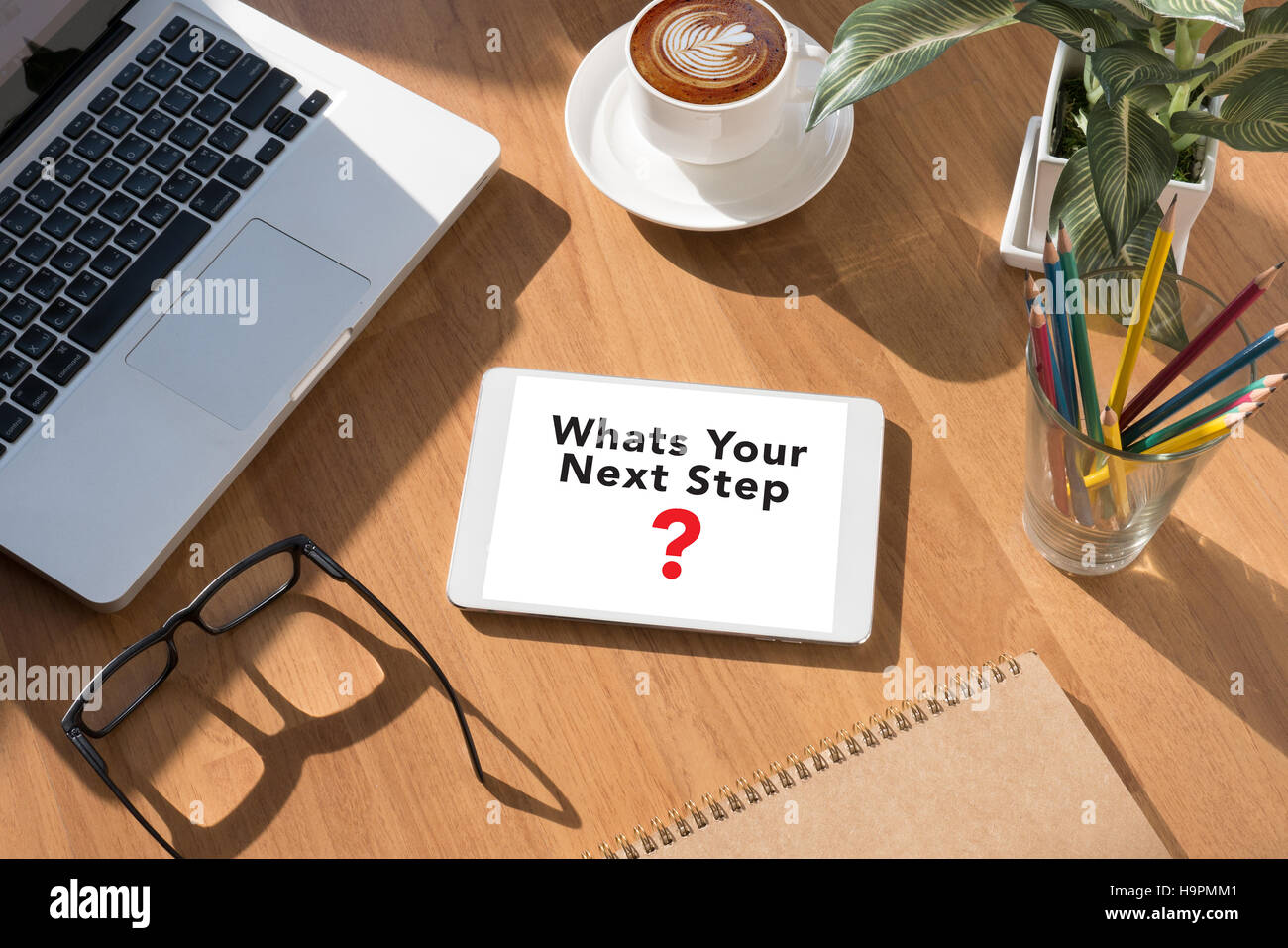 Whats Your Next Step? Concept Stock Photo - Alamy