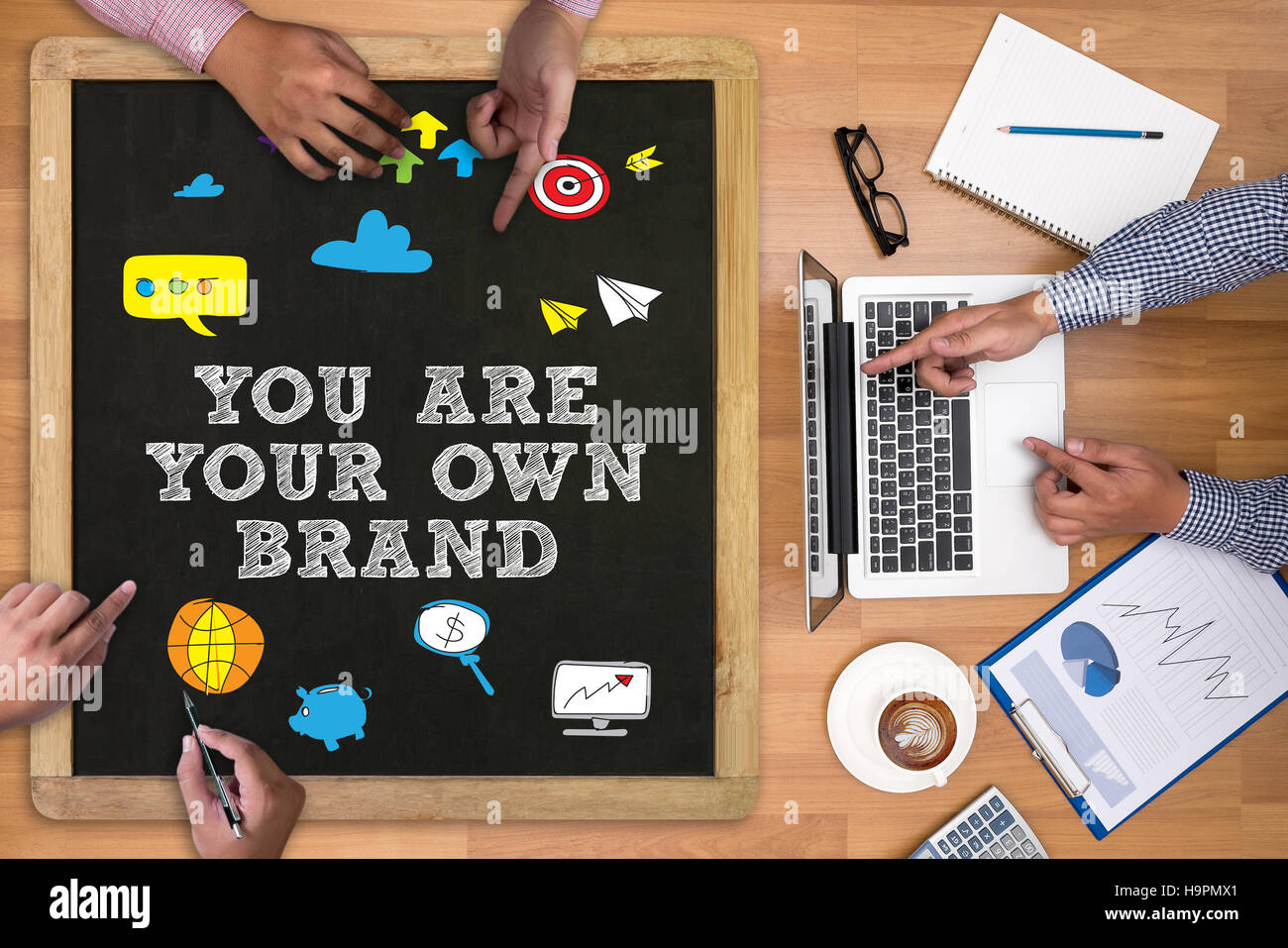 YOU ARE YOUR OWN BRAND Stock Photo - Alamy